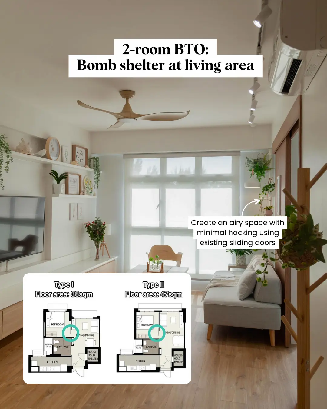 2-/3-room BTO layout ideas to STEAL from 🤩 | Gallery posted by Qanvast ...