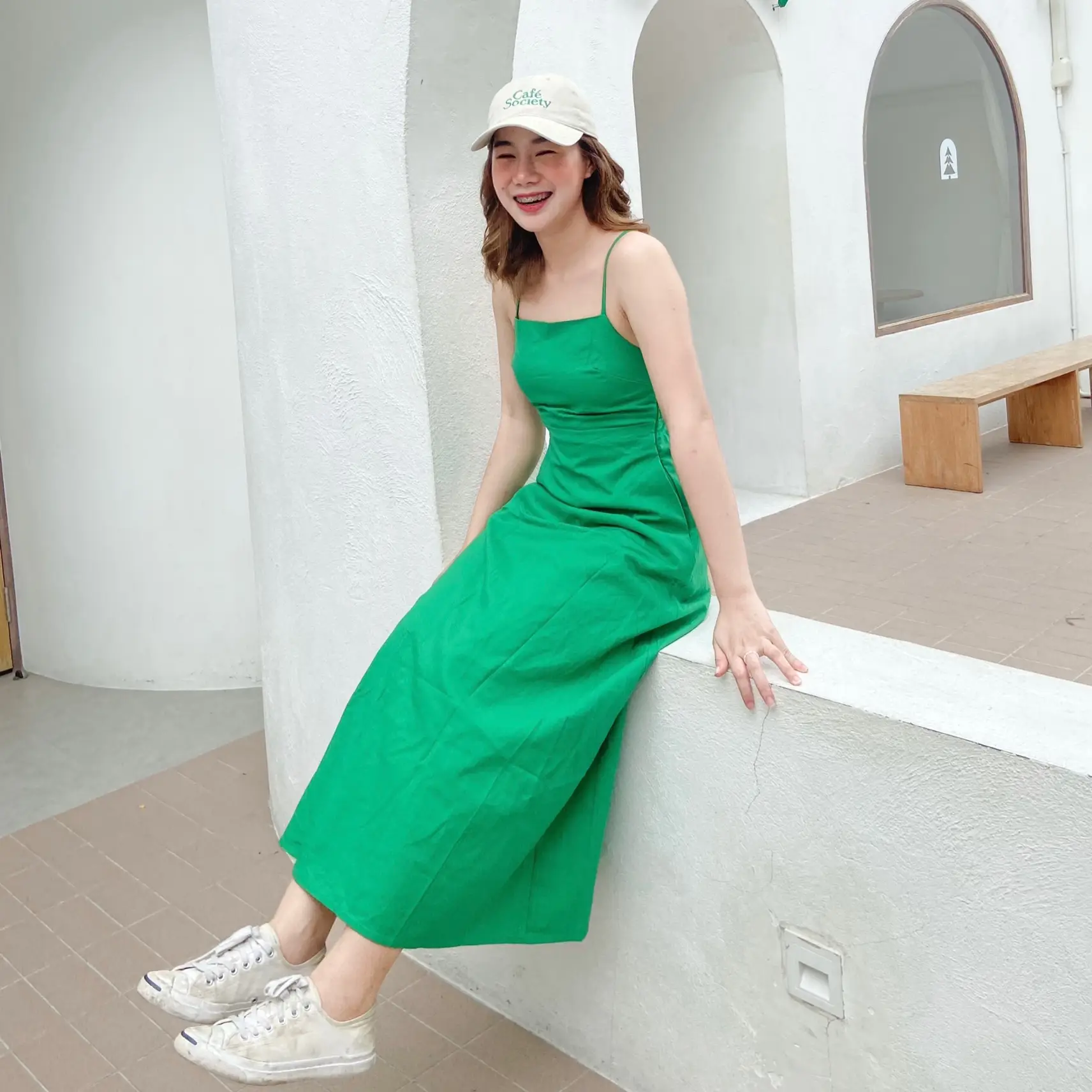 Ootd all green 🍐 | แกลเลอรีที่โพสต์โดย Ppairr.ss | Lemon8