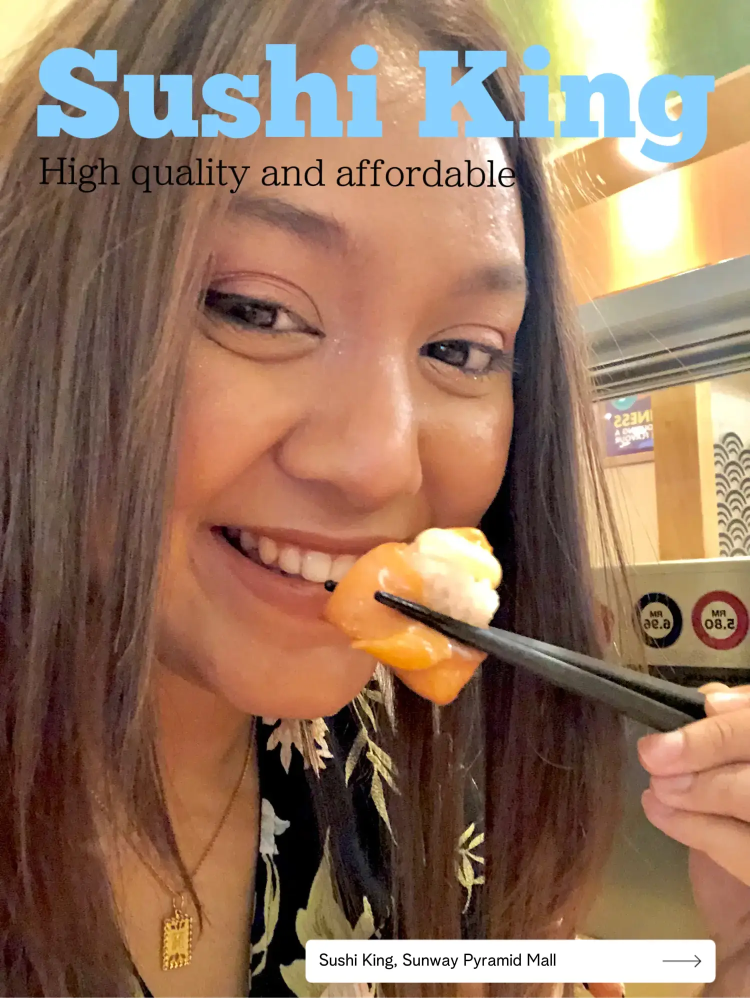 Sushi King, All time affordable sushi | Galeri disiarkan oleh Aliah Khan | Lemon8