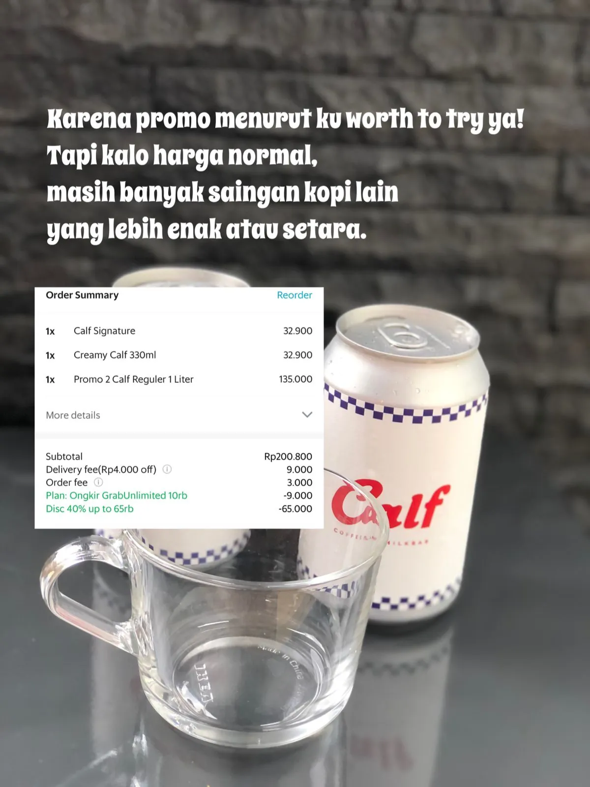 Lagi hitz di jakarta Calf coffee can! MUST TRY | Galeri diposting oleh ...