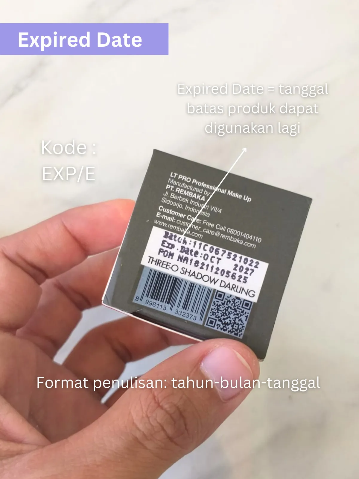 Cara mengecek tanggal kadaluarsa produk | แกลเลอรีที่โพสต์โดย Muniyours | Lemon8