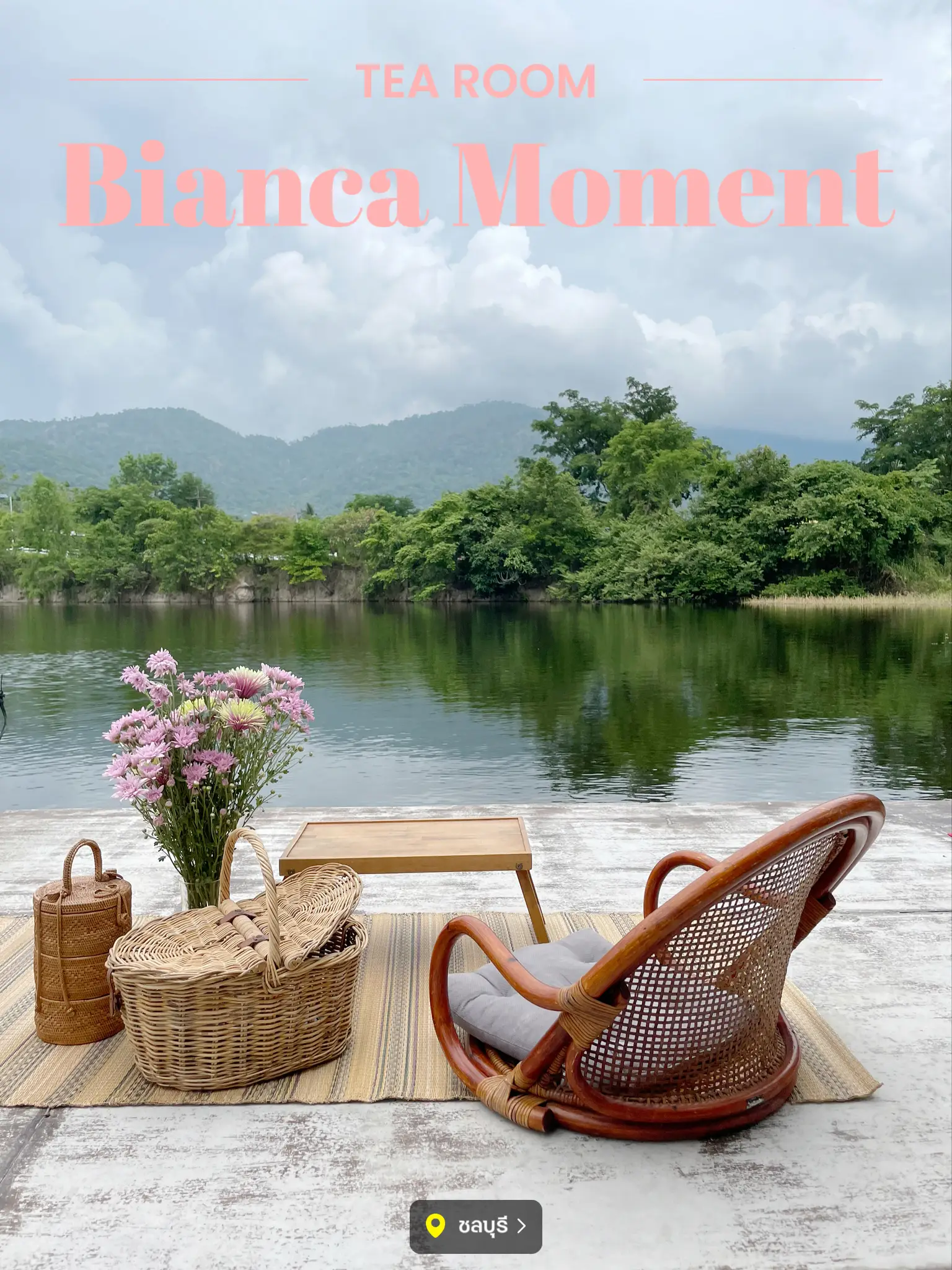 Bianca Moment Tea Room On A Raft By The Chill Waterfront 🫖💕 | Gallery posted by Yoo | Lemon8