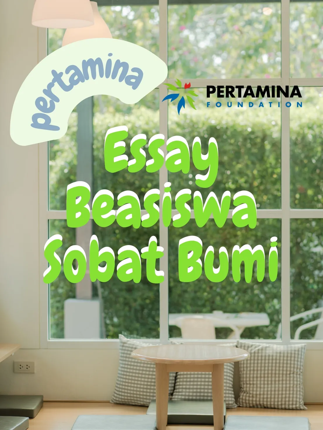 ESSAY BEASISWA SOBAT BUMI | Galeri diposting oleh caca | Lemon8