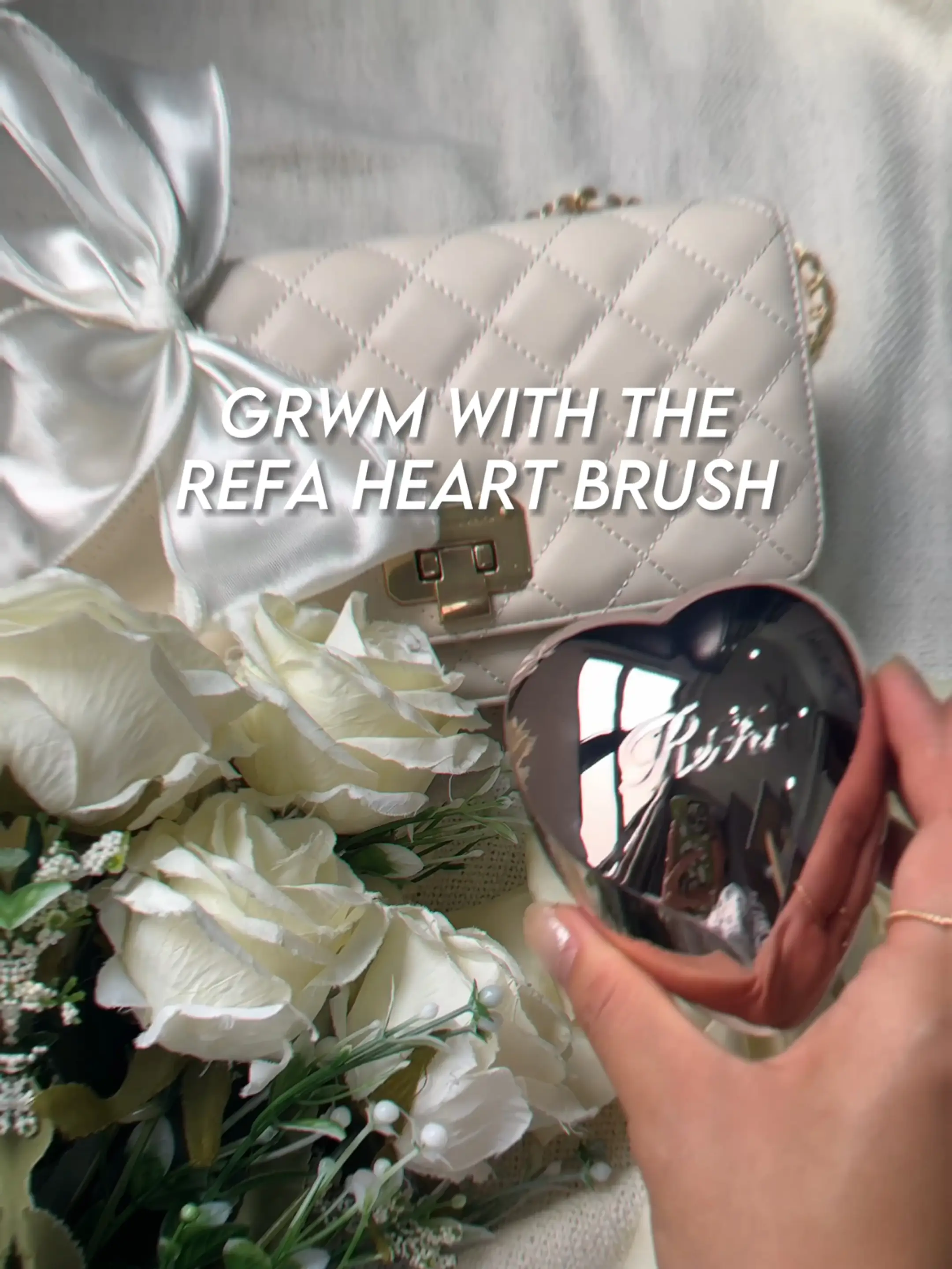 GRWM WITH THE REFA HEART BRUSH | วิดีโอที่เผยแพร่โดย Eve 🌿 | Lemon8