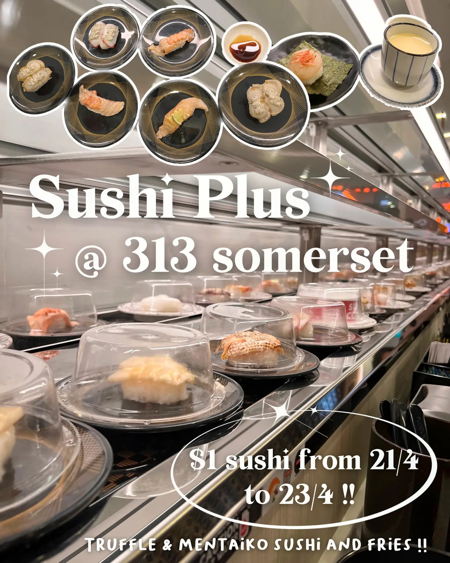 $1 SUSHI @ SUSHI PLUS 313 somerset now!!! RUN 🏃‍♂️🏃‍♂️🏃‍♂️ | Gallery ...