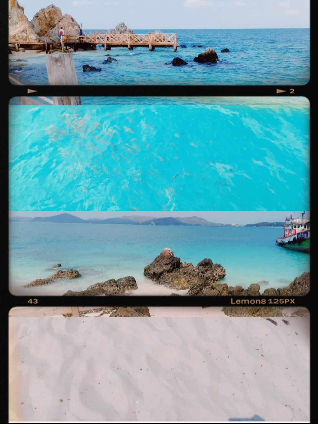 ทริป เกาะขาม (ท่าเรือเขาหมาจอ) | แกลเลอรีที่โพสต์โดย Anchi | Lemon8