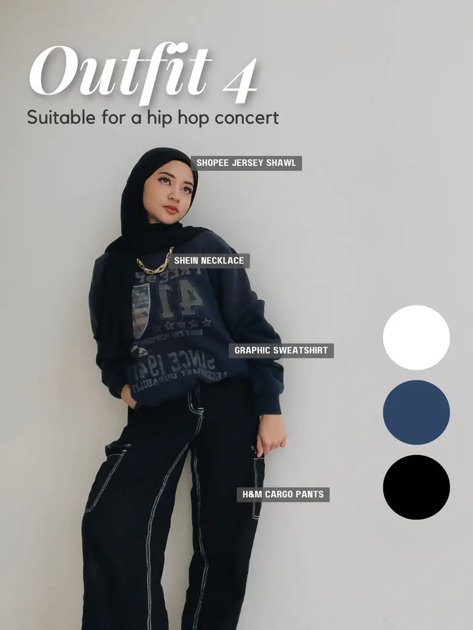 What a Hijabi Can wear to a concert! | Galeri disiarkan oleh syasyaayusoff | Lemon8