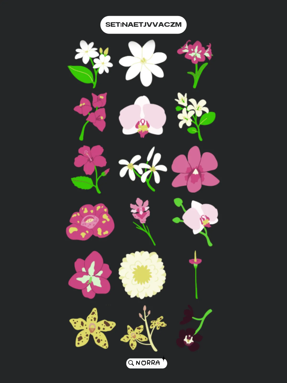 แจก! Keyword ดอกไม้ทุกสไตล์ใน CANVA 🌻💐🌺 | แกลเลอรีที่โพสต์โดย NORRA🐈‍⬛ ...