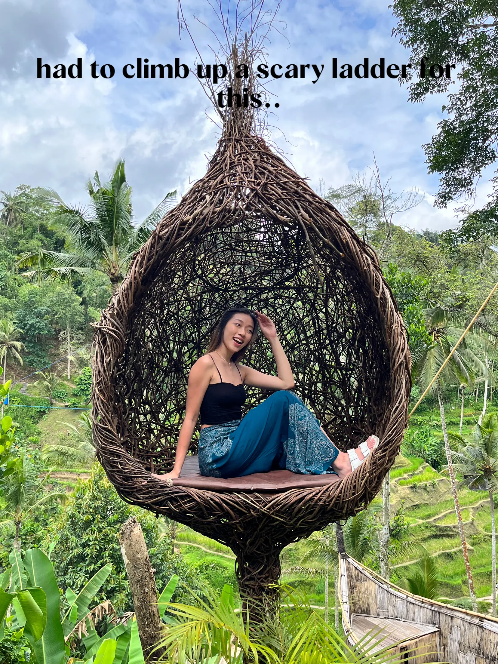 SWING THAT GOES ABOVE TREETOPS?? 🌳🌳🌳 | แกลเลอรีที่โพสต์โดย joelle 🥰 | Lemon8