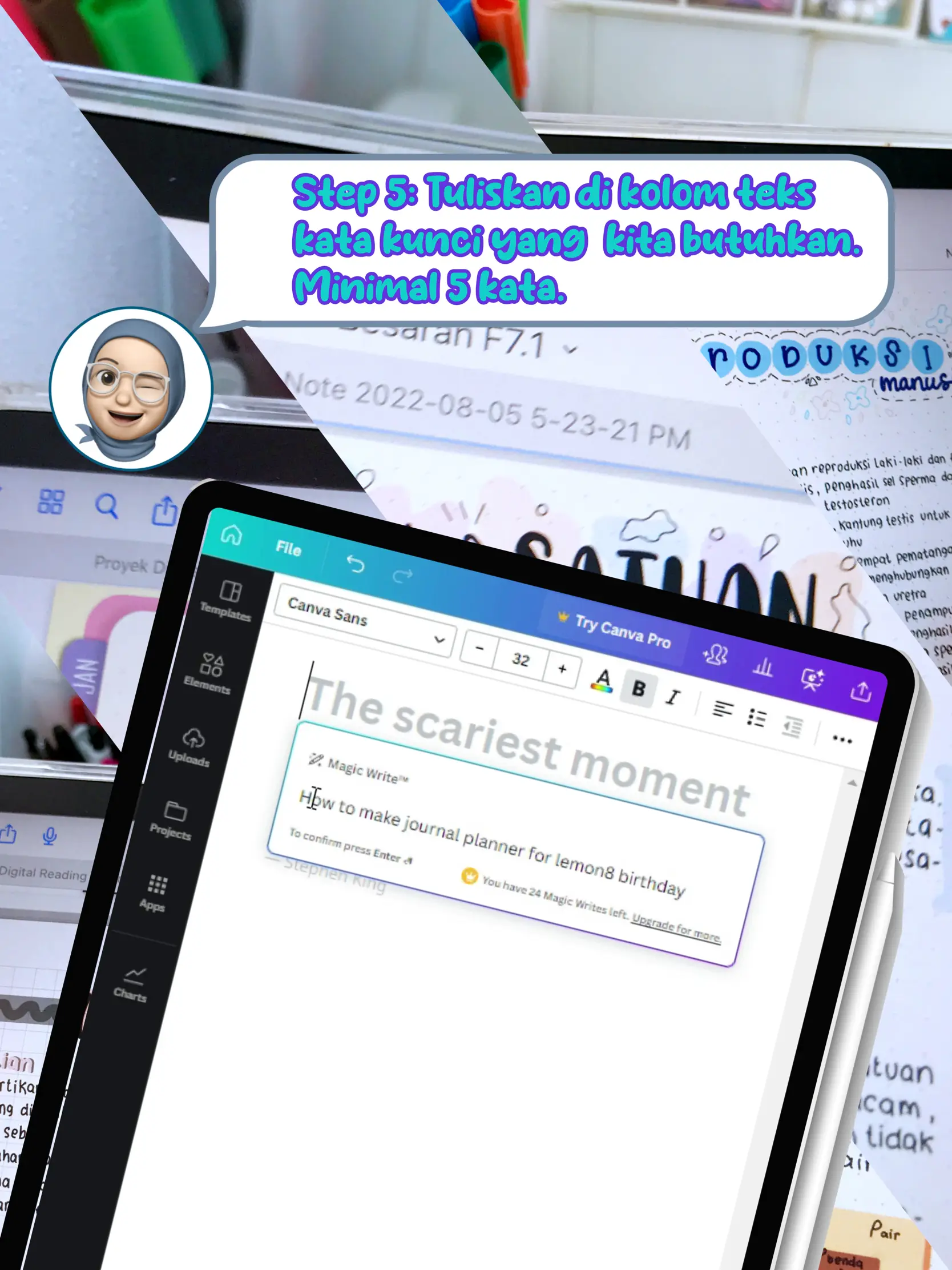 AI Hidden Feature in Canva #1 Teks | Galeri diposting oleh Ota_diginote ...