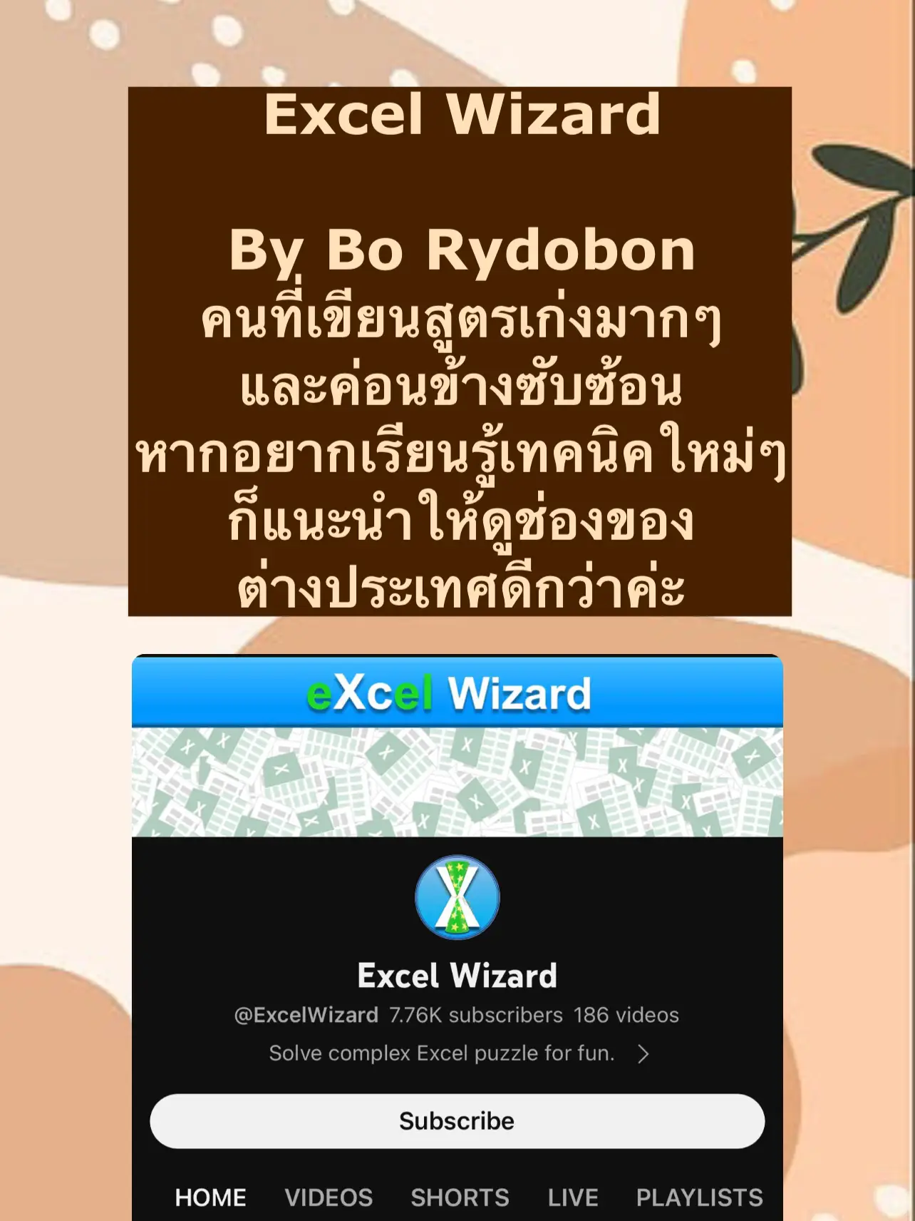 แหล่งเรียน Excel แบบไม่ต้องเสียเงิน | แกลเลอรีที่โพสต์โดย Jeeppina | Lemon8