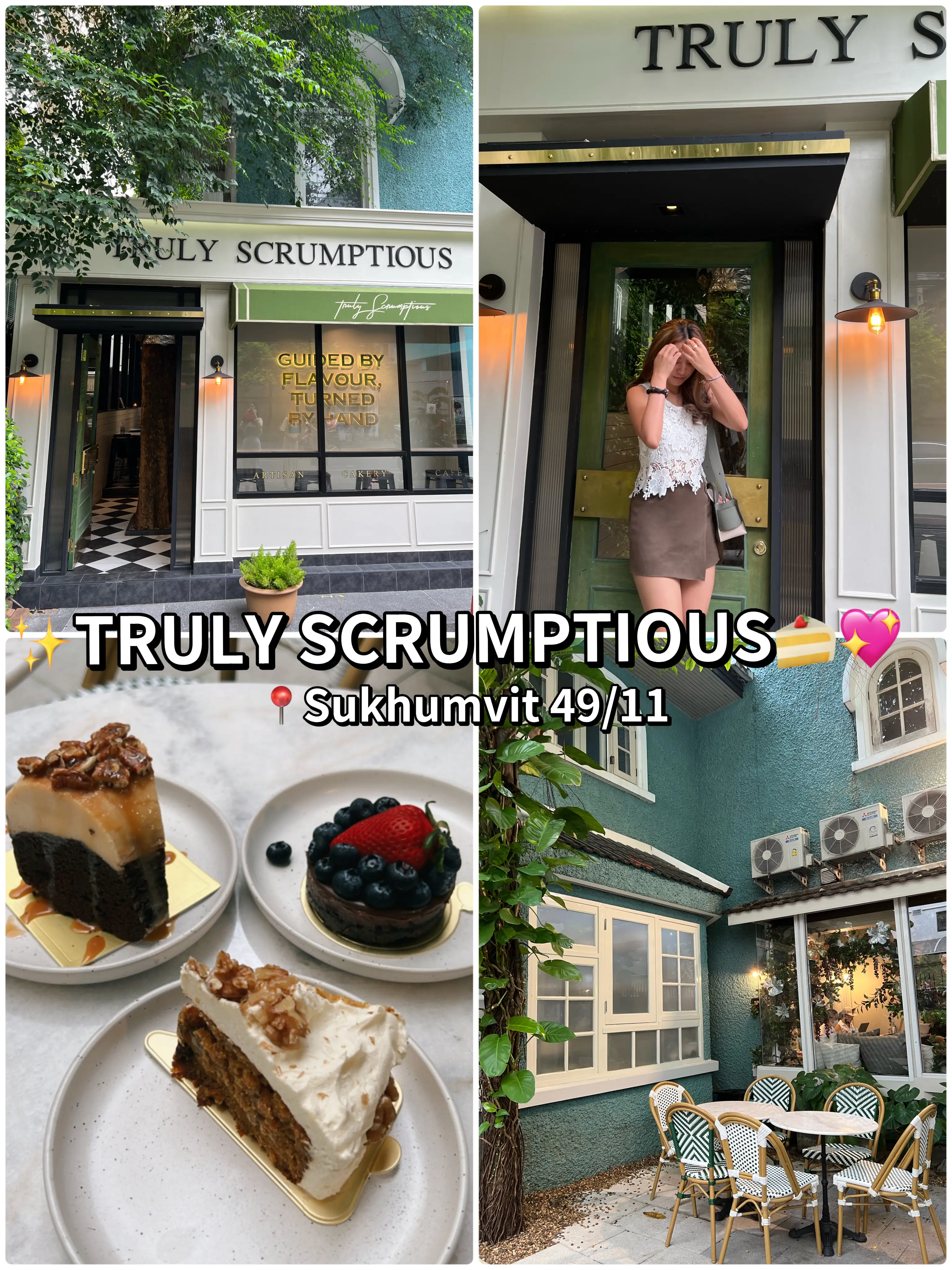 Truly Scrumptious🍰💖🍃 คาเฟ่สไตล์อังกฤษ ย่านสุขุมวิท | แกลเลอรีที่โพสต์ ...