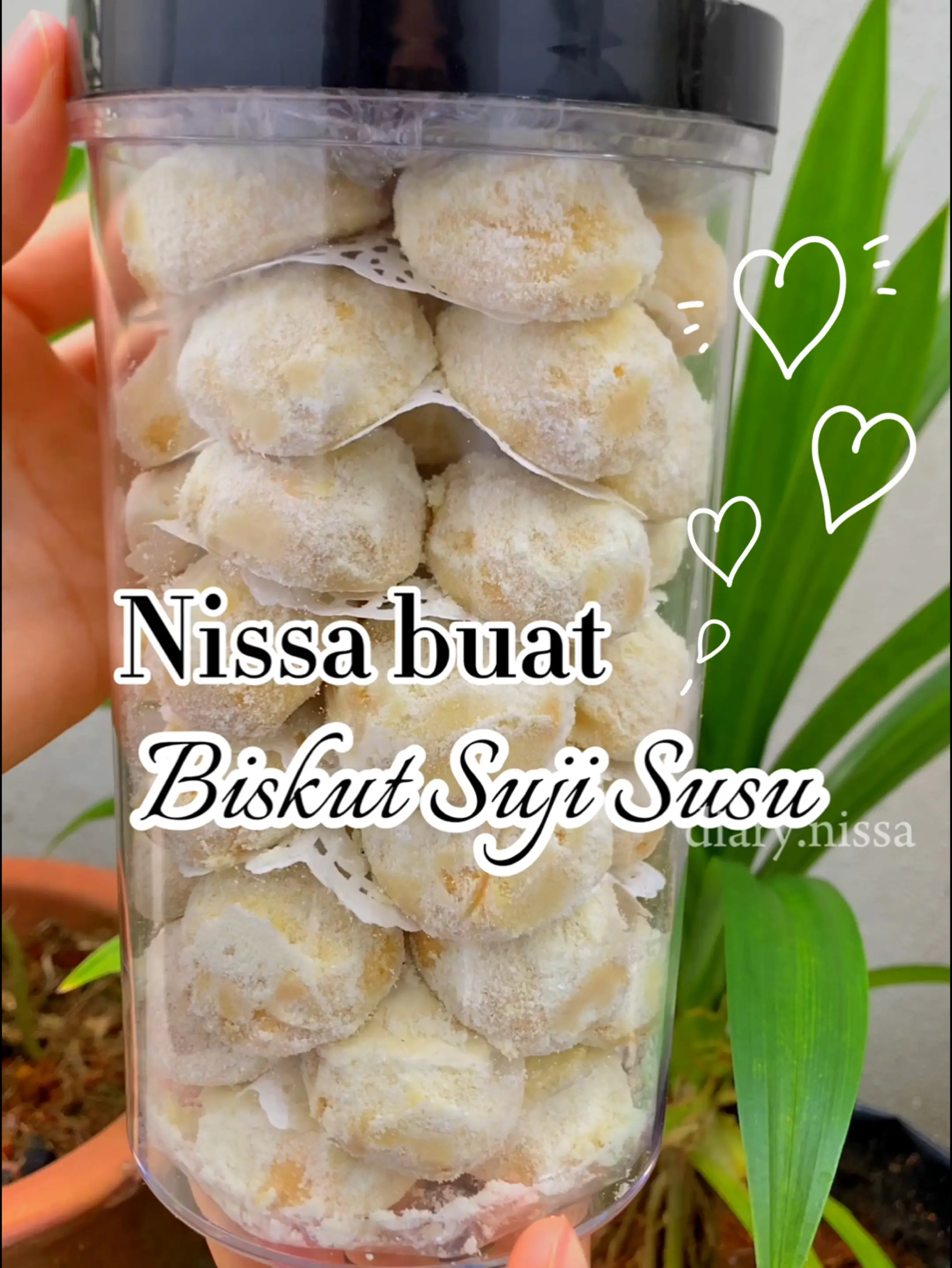 Biskut Suji Susu | Video diterbitkan oleh Nissa Ghani | Lemon8