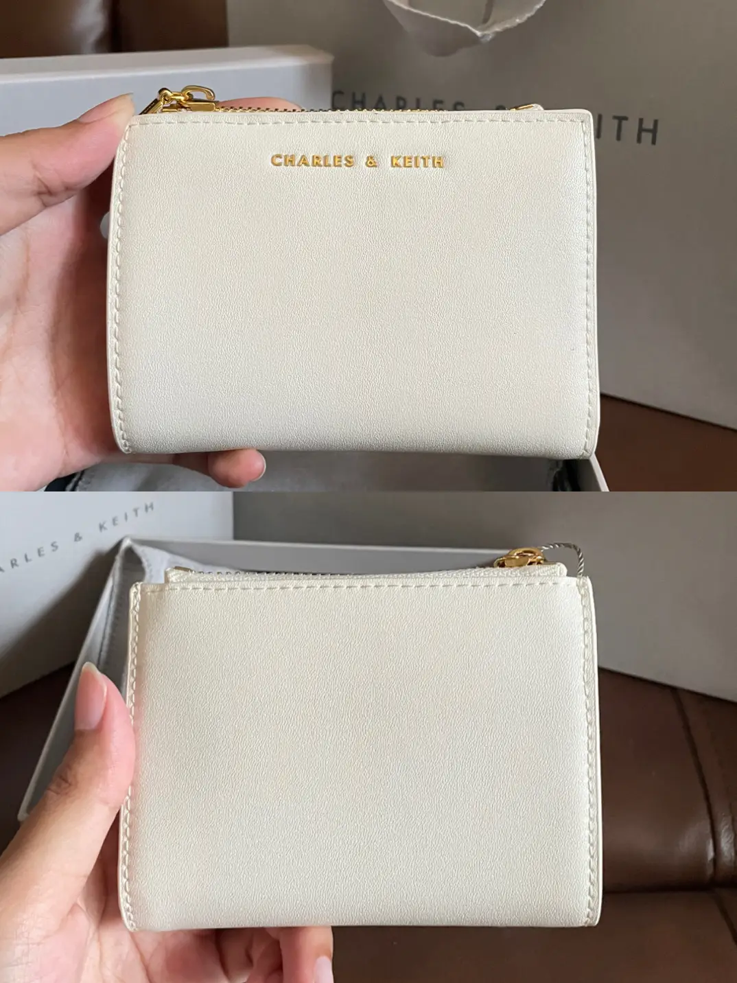 CHARLES & KEITH กระเป๋าสตางค์ใบสั้นที่ควรมี💸 | แกลเลอรีที่โพสต์โดย Khaiwan | Lemon8