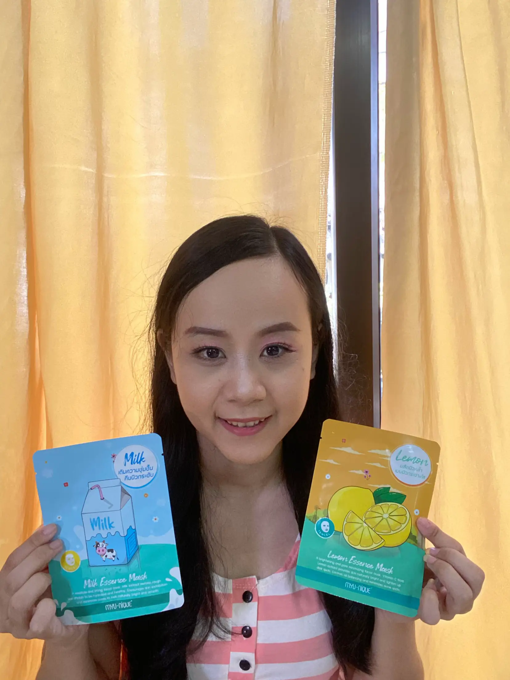 myu-nique essence mask | แกลเลอรีที่โพสต์โดย NiChY nIcE | Lemon8