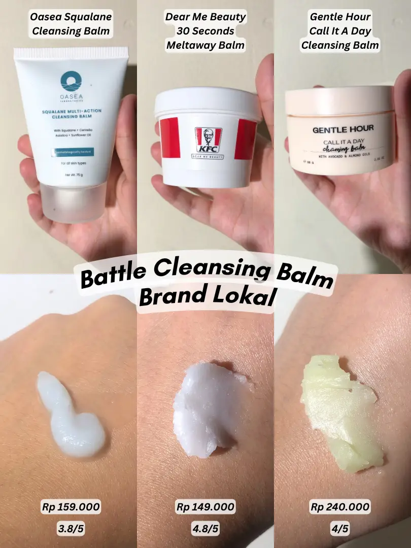 Battle Cleansing Balm Brand Lokal | Galeri diposting oleh Aya | Lemon8