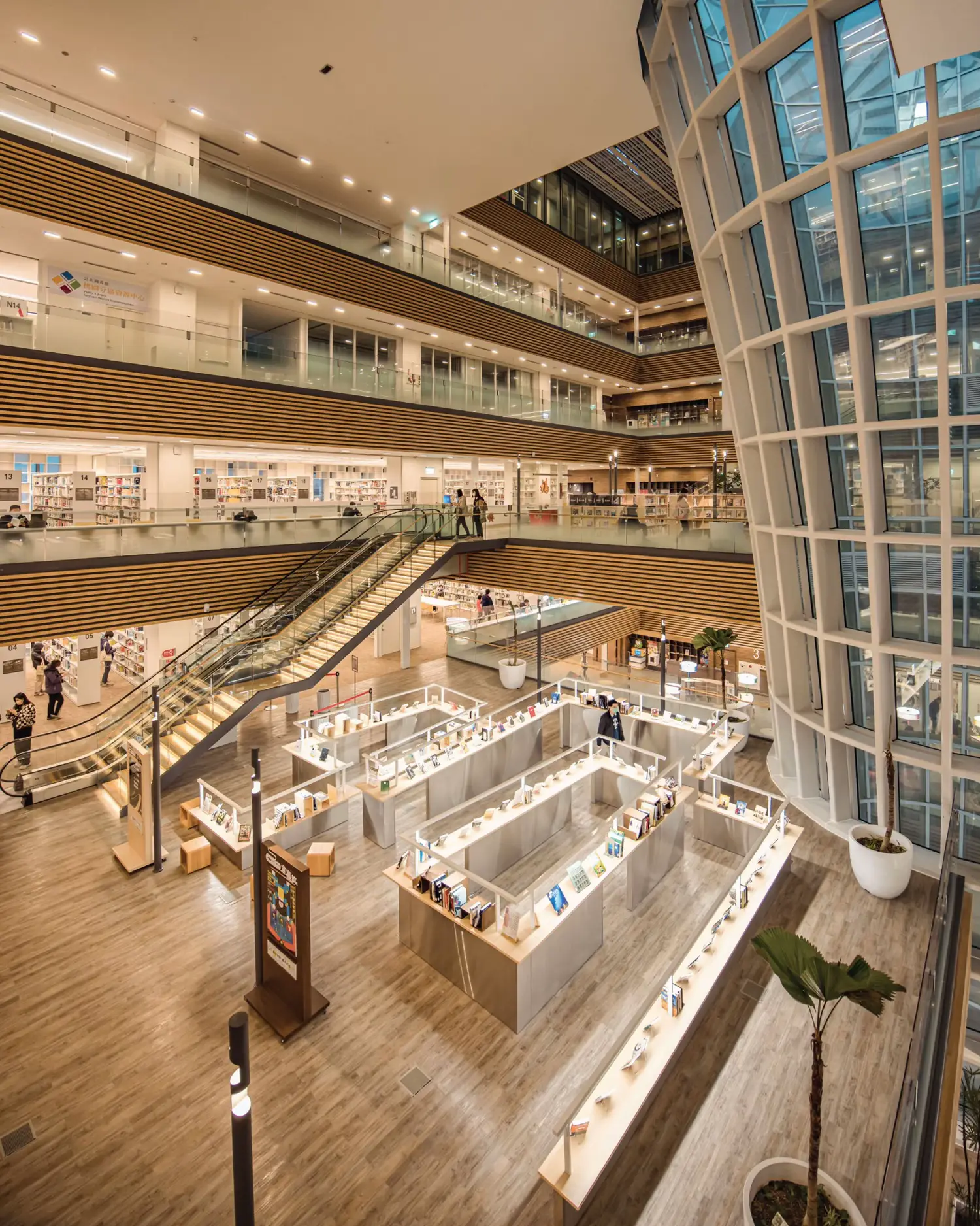 แลนด์มาร์คใหม่ไต้หวัน Taoyuan Main Public Library 📒🇹🇼 | Gallery posted ...