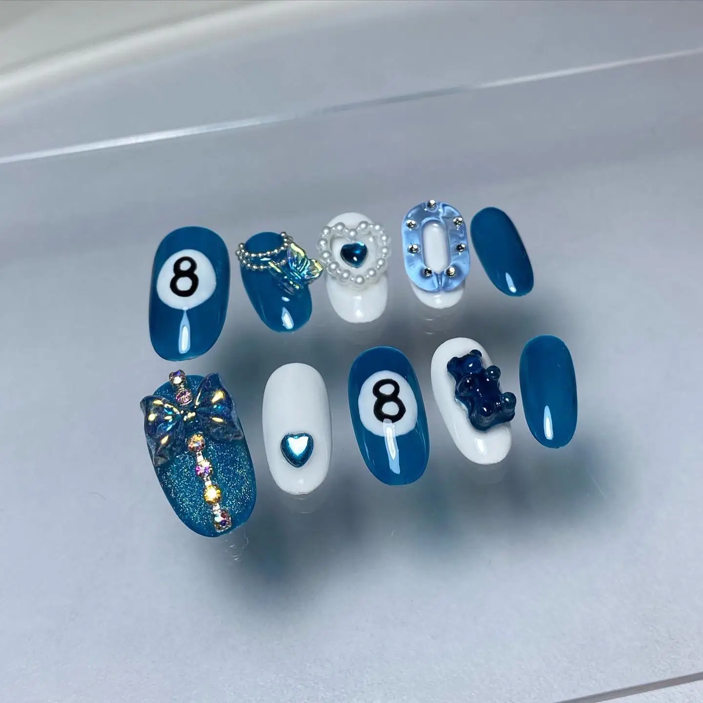 Total Nail Pattern No. 8 Design by Ver nails club | Gallery posted by ...