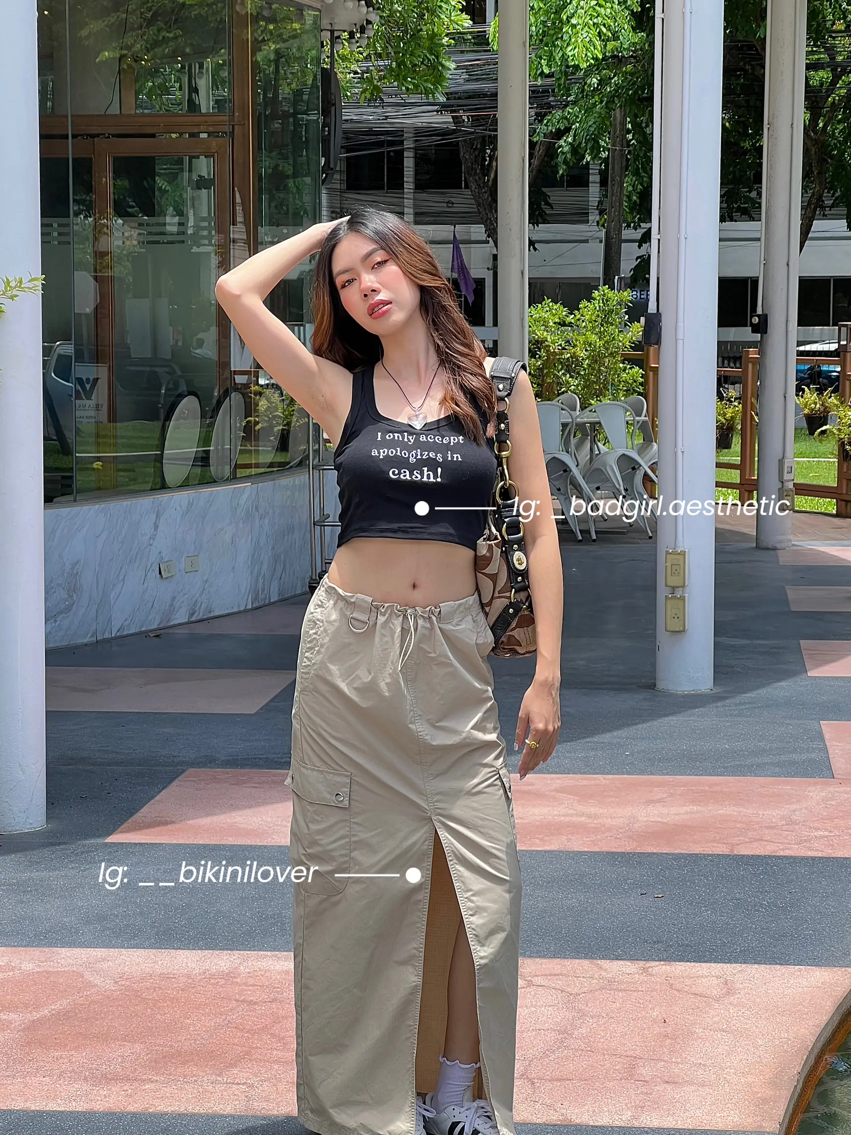 OUTFIT IDEAS | แฟชั่นสายฝอ 2023 ️‍🔥🛒 | แกลเลอรีที่โพสต์โดย cherngam | Lemon8