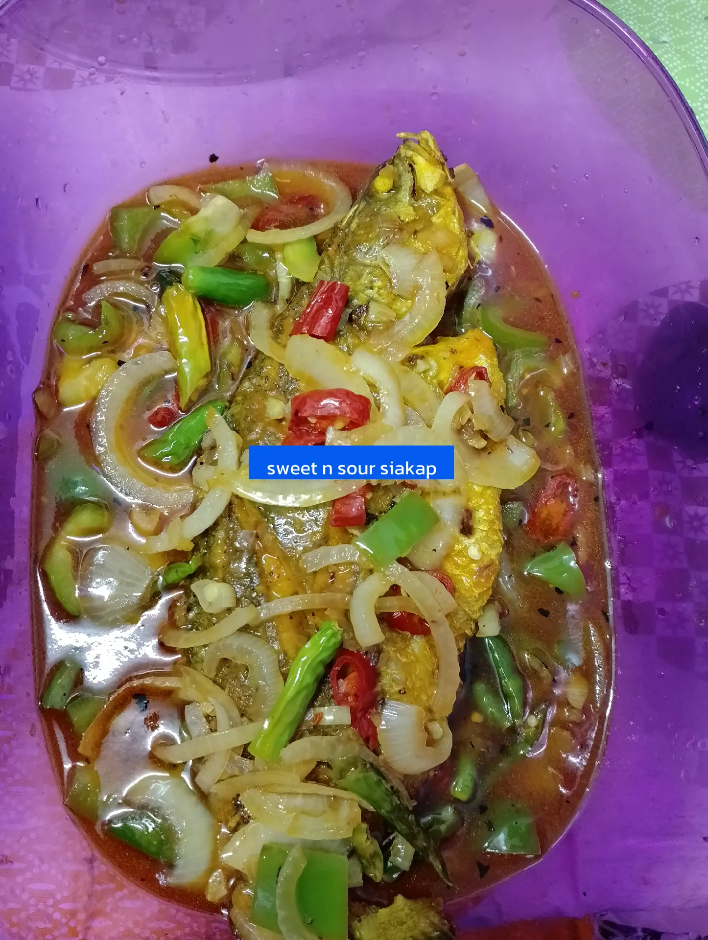 siakap sweet n sour and steam soakap | Galeri disiarkan oleh Bella Ase ...