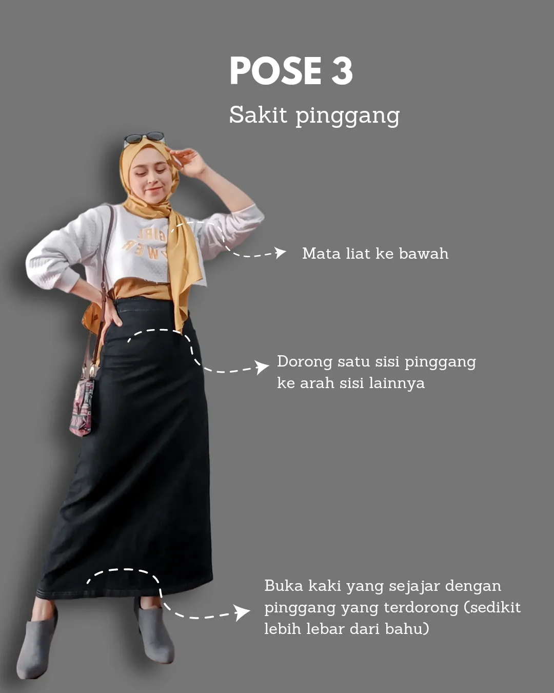 pose ideas buat "si pemalu" 😉 | แกลเลอรีที่โพสต์โดย elyfauziyah | Lemon8