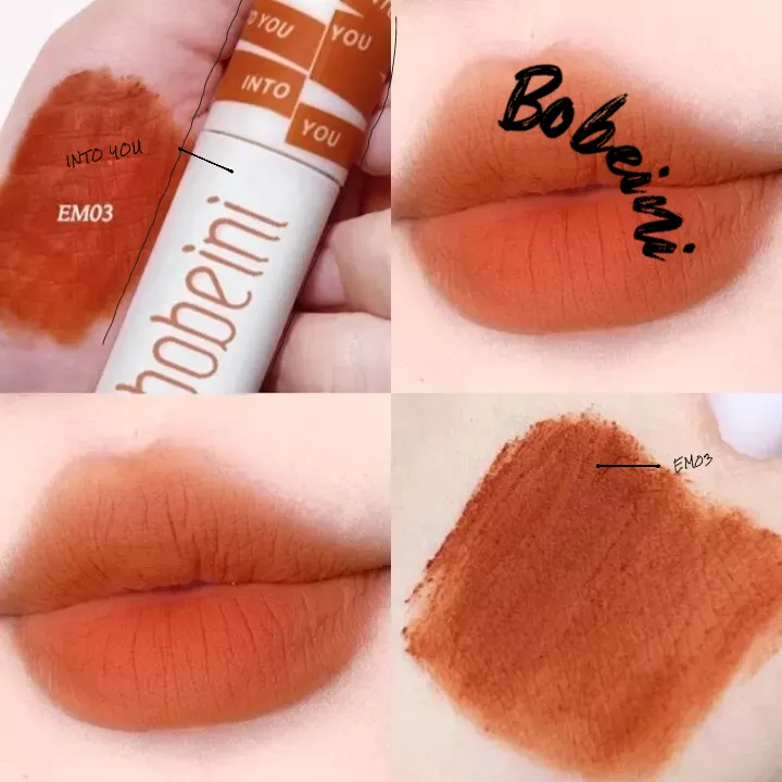 💄ลิปสติ เนื้อแมตต์ Bobeini👄👄 | แกลเลอรีที่โพสต์โดย SogoodsReview🧸 | Lemon8