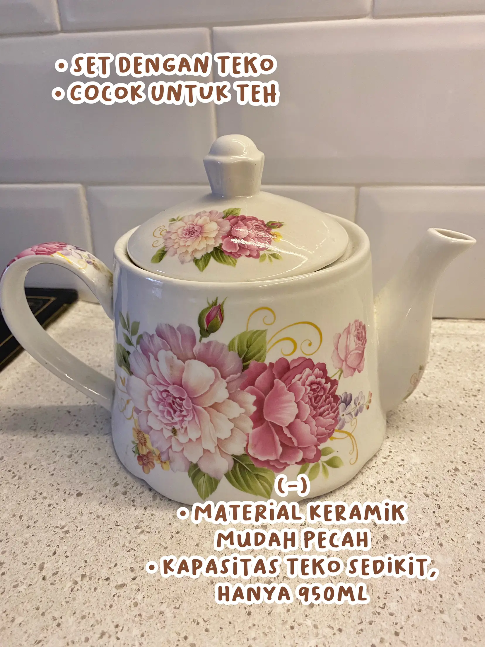 🫕 Set Teko Cangkir Nih, Cocok Buat Tamu 🫕 | Galeri diposting oleh Rumah ...
