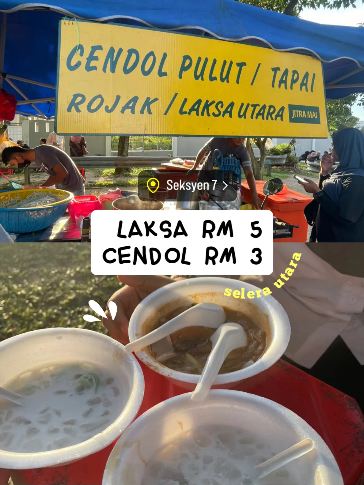 laksa utara paling sedap di Seksyen 7, Shah Alam | Galeri disiarkan ...