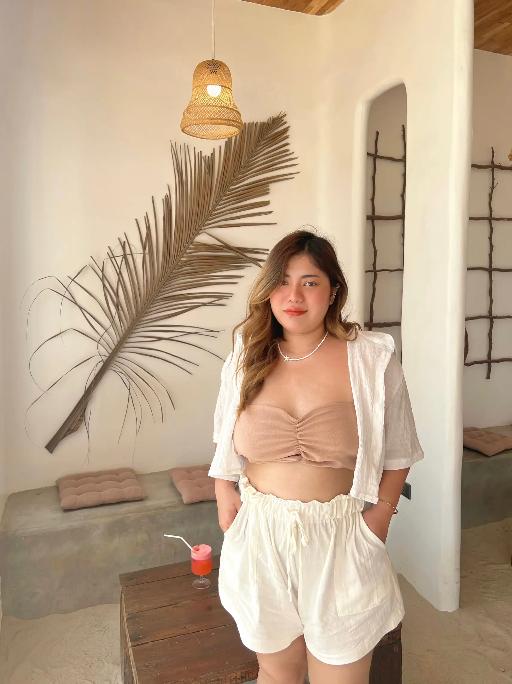 #OOTD ชุดไปเที่ยวทะเล ฉบับสาวอวบ 💫 | แกลเลอรีที่โพสต์โดย Mildmex._ | Lemon8