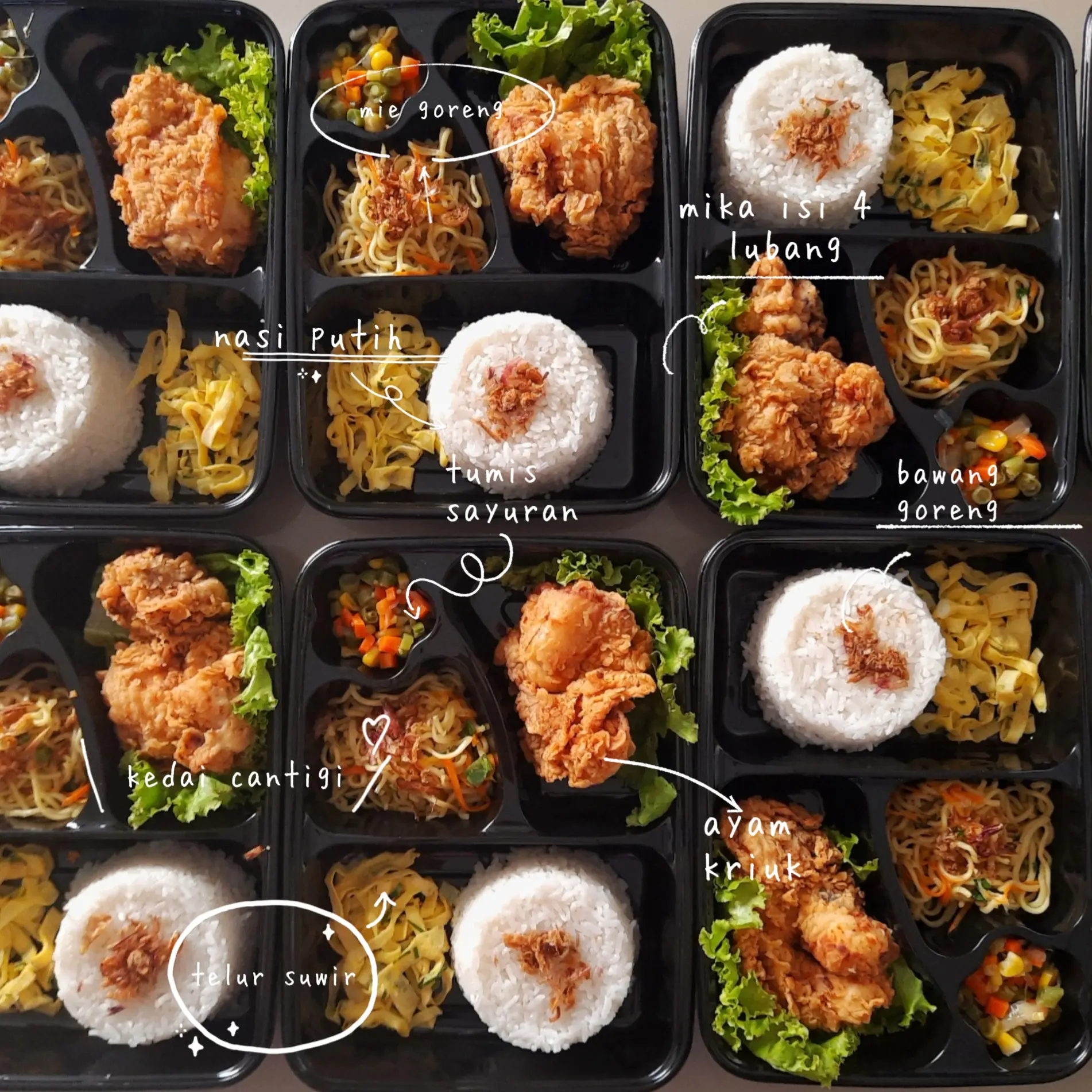 Nasi Bento Ultah Anak | Galeri diposting oleh d.yyylii | Lemon8