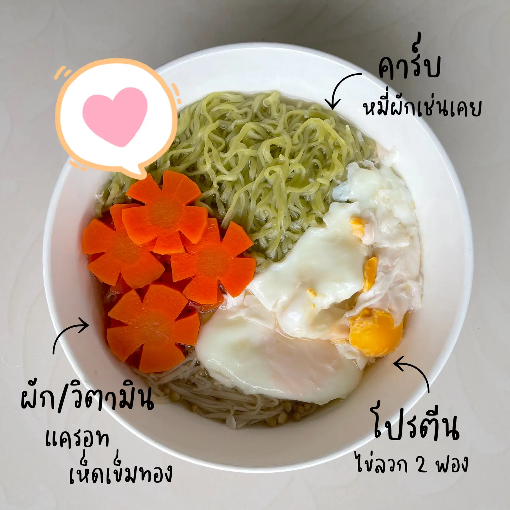 เมนูนี้ต้องหมี่ผัก | แกลเลอรีที่โพสต์โดย Khun First | Lemon8
