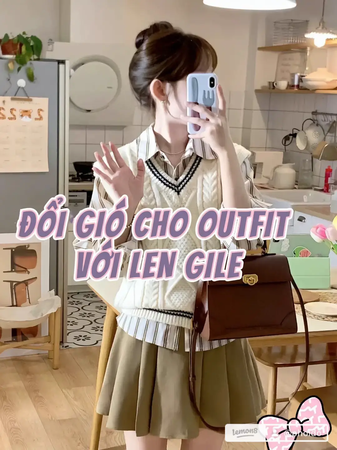 Đổi gió với outfit cùng gi-lê len | Bộ sưu tập do Phối đồ xinh đăng ...