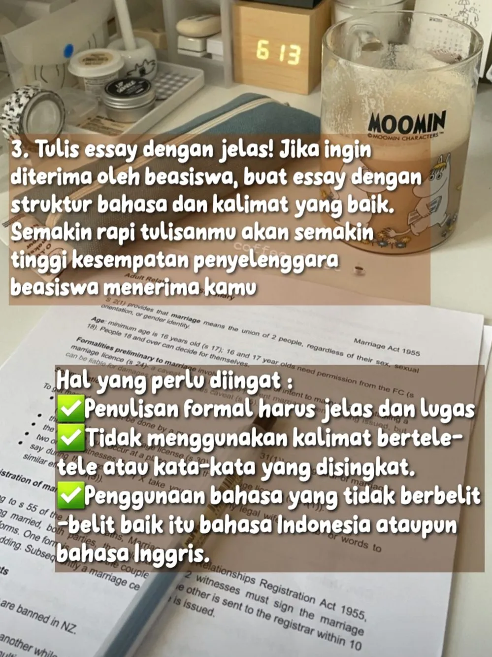 AMBIS NGEJAR BEASISWA? INI DIA TIPS MENULIS ESSAY! | Galeri diposting ...
