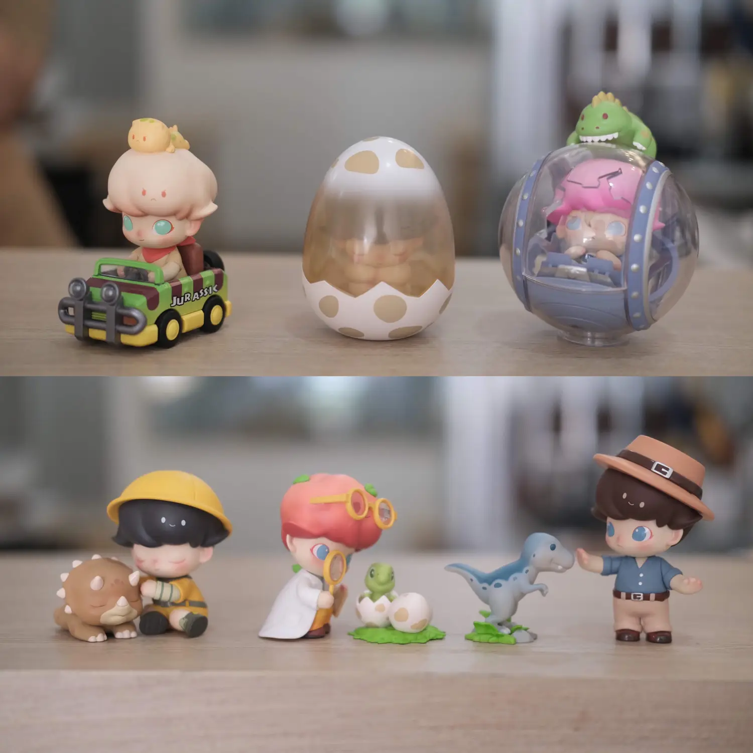 รีวิวกล่องสุ่ม DIMOO X JURASSIC WORLD | แกลเลอรีที่โพสต์โดย CHANIFIRST ...