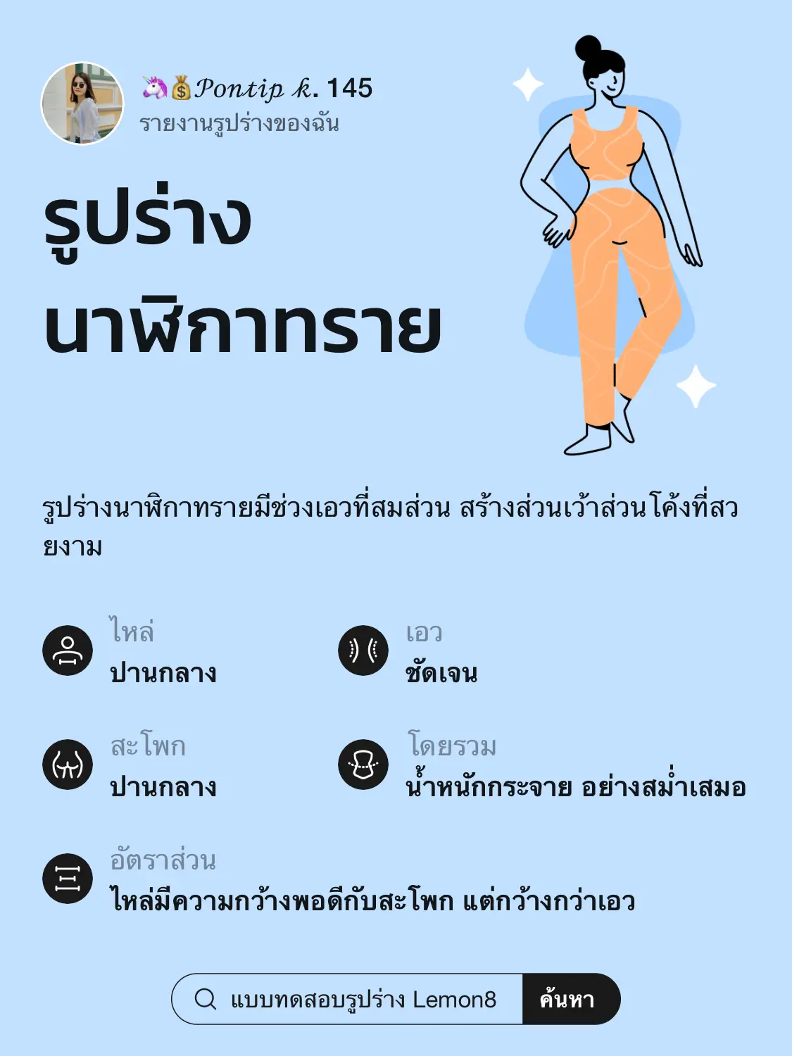 รายงานรูปร่างของฉัน | แกลเลอรีที่โพสต์โดย Koko rii | Lemon8