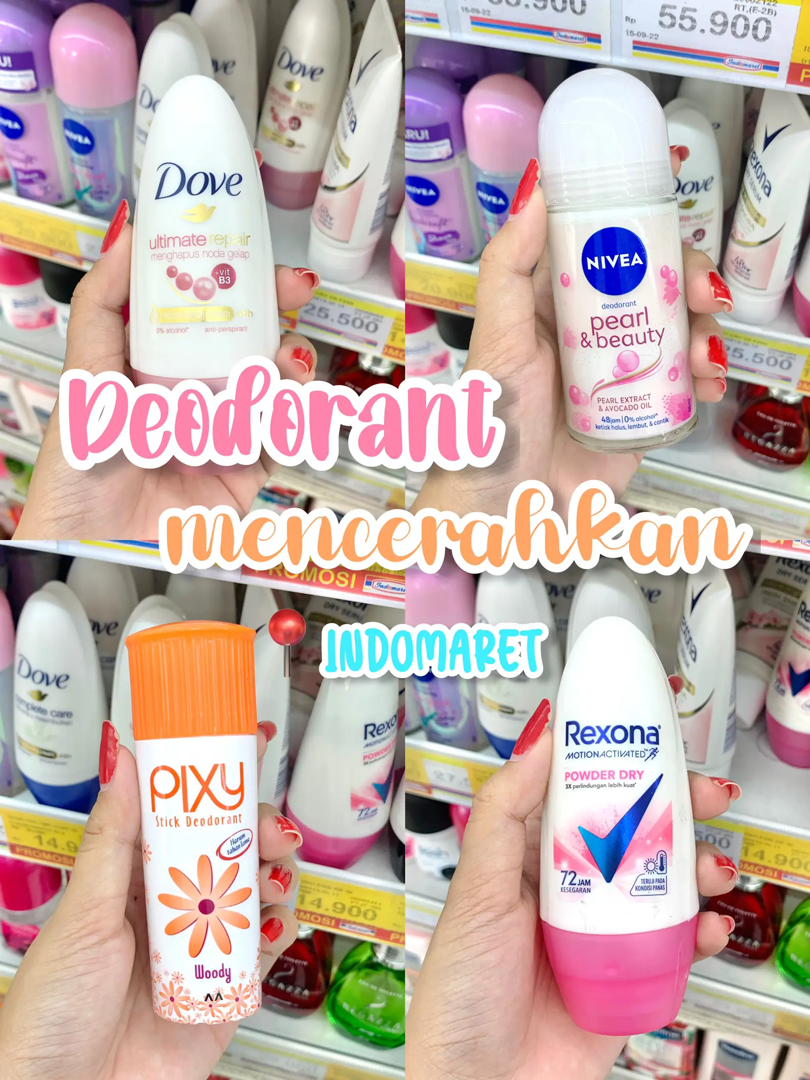 Rekomendasi Deodorant Mencerahkan📍Indomaret | Gallery posted by shinas ...