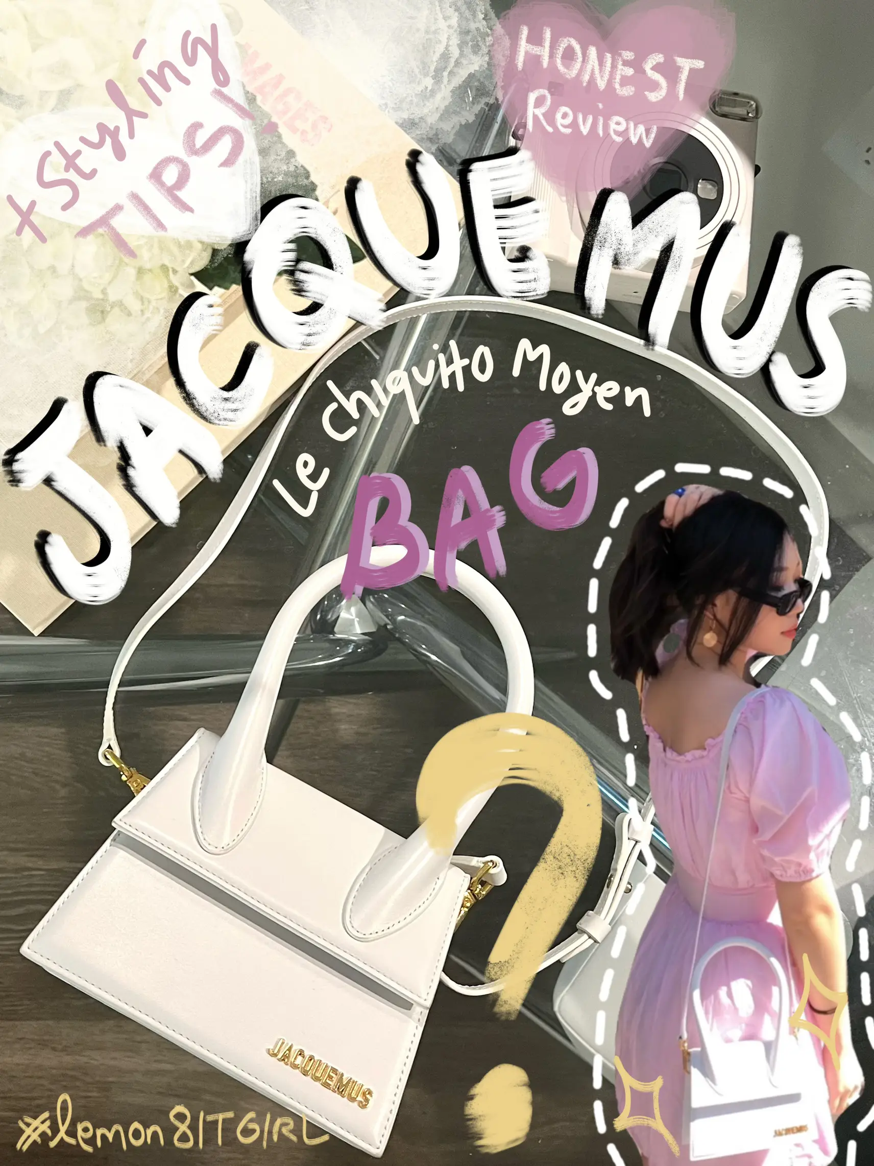 🤍JACQUEMUS LE CHIQUITO MOYEN BAG REVIEW🤍 | Video dipublikasikan oleh ...