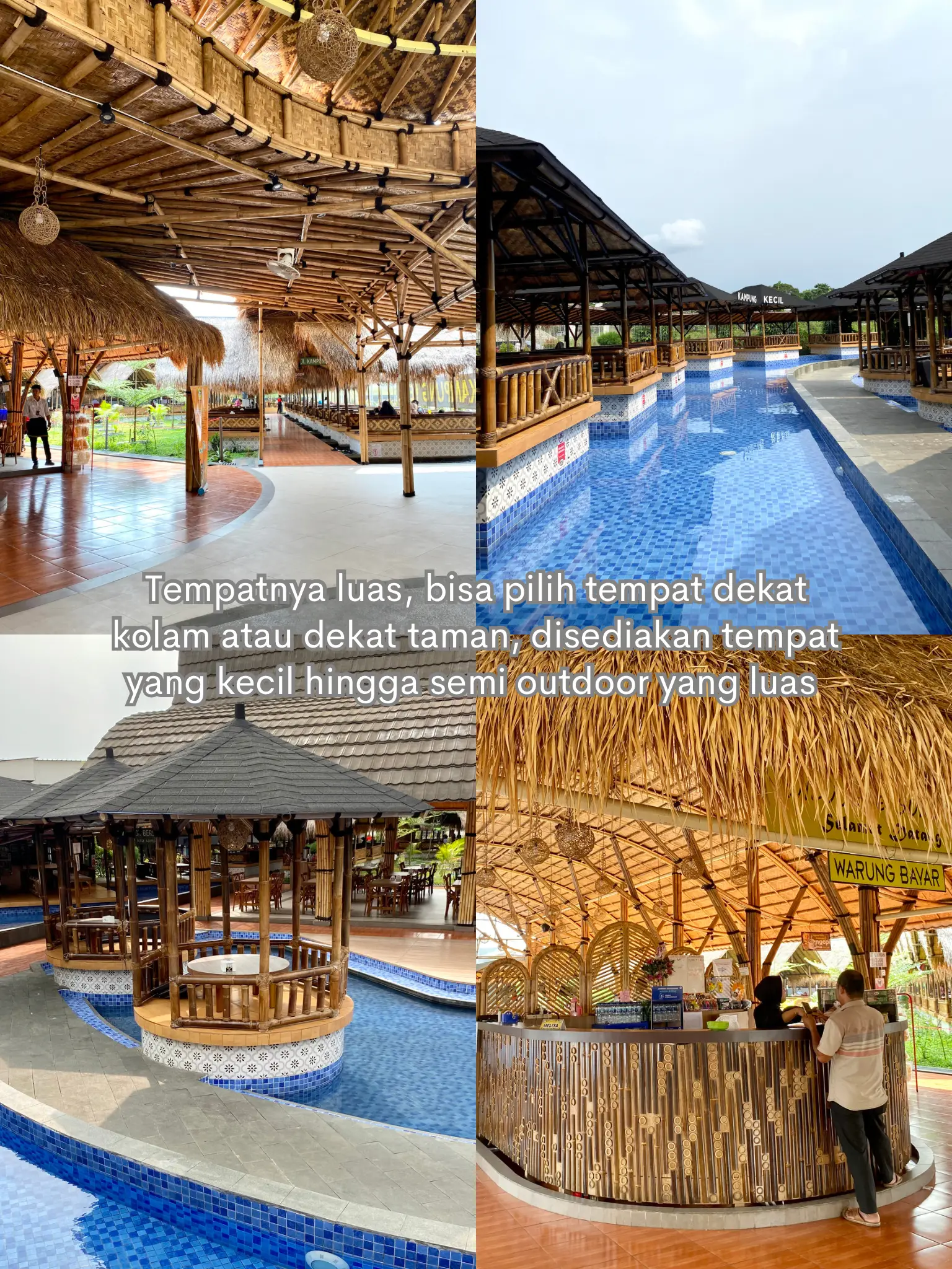 BISA MAKAN SAMBIL BERENANG DI RESTO SUNDA INI? 😱 | Galeri diposting ...