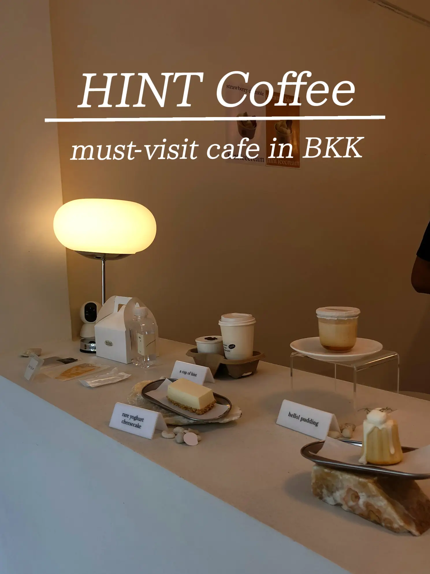 ☕️ AESTHETIC CAFE IN BKK | Hint Coffee ☕️ | Gallery posted by ...