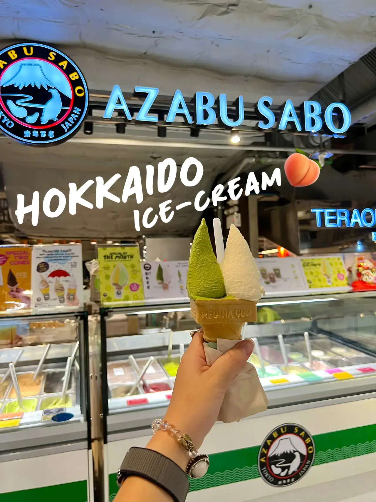 Azabu sabo เจลาโตสัญชาติญี่ปุ่น ละลายในปาก🍒🍋 | แกลเลอรีที่โพสต์โดย WJ. | Lemon8