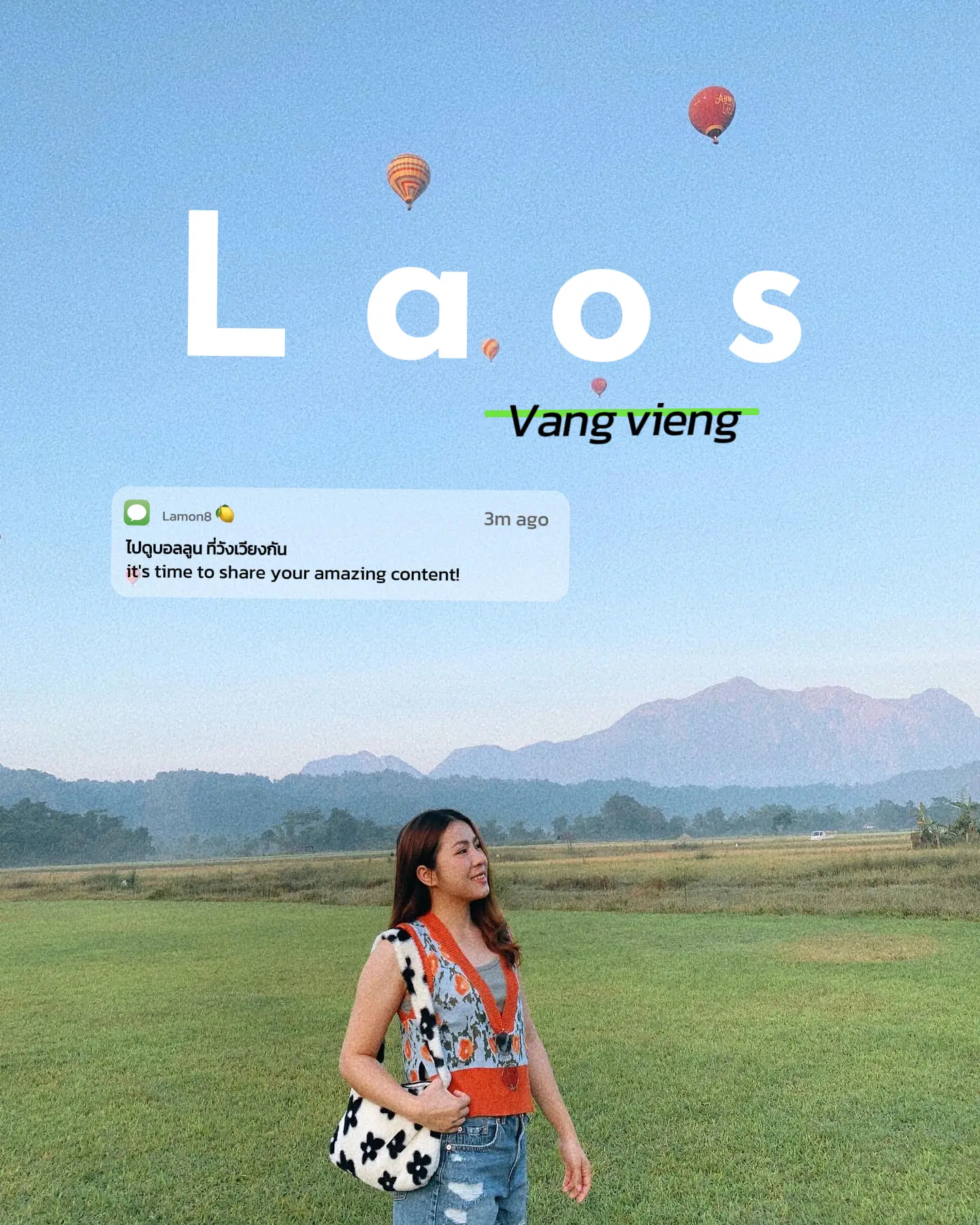 วังเวียงวังใจ’ Laos ใน 1 วัน 🇱🇦 💖 | แกลเลอรีที่โพสต์โดย N I N G | Lemon8