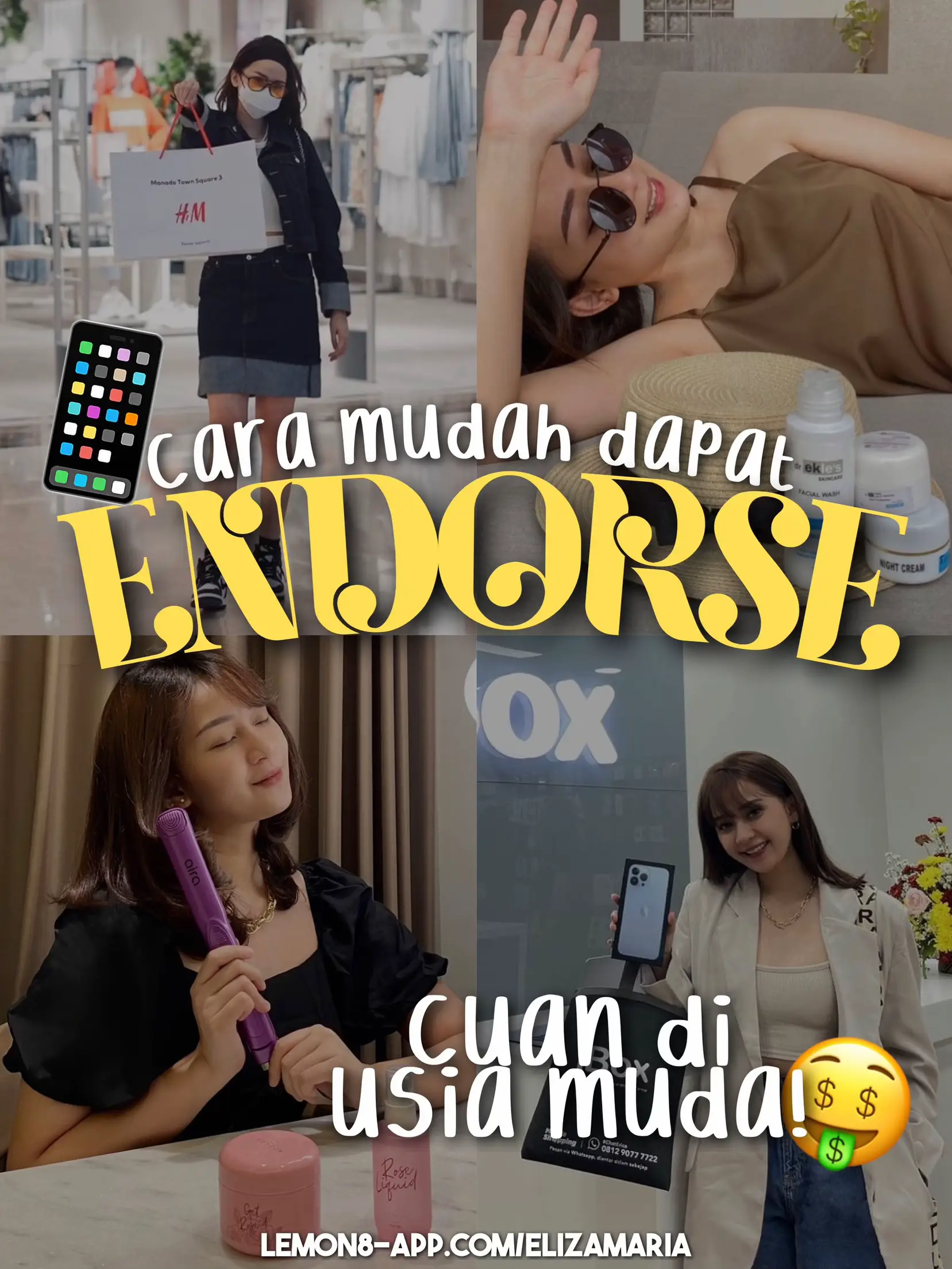 4 CARA MUDAH INI BIKIN KAMU DAPAT ENDORSEMENT🤑 | Galeri diposting oleh Eliza Maria ⋆˙ | Lemon8