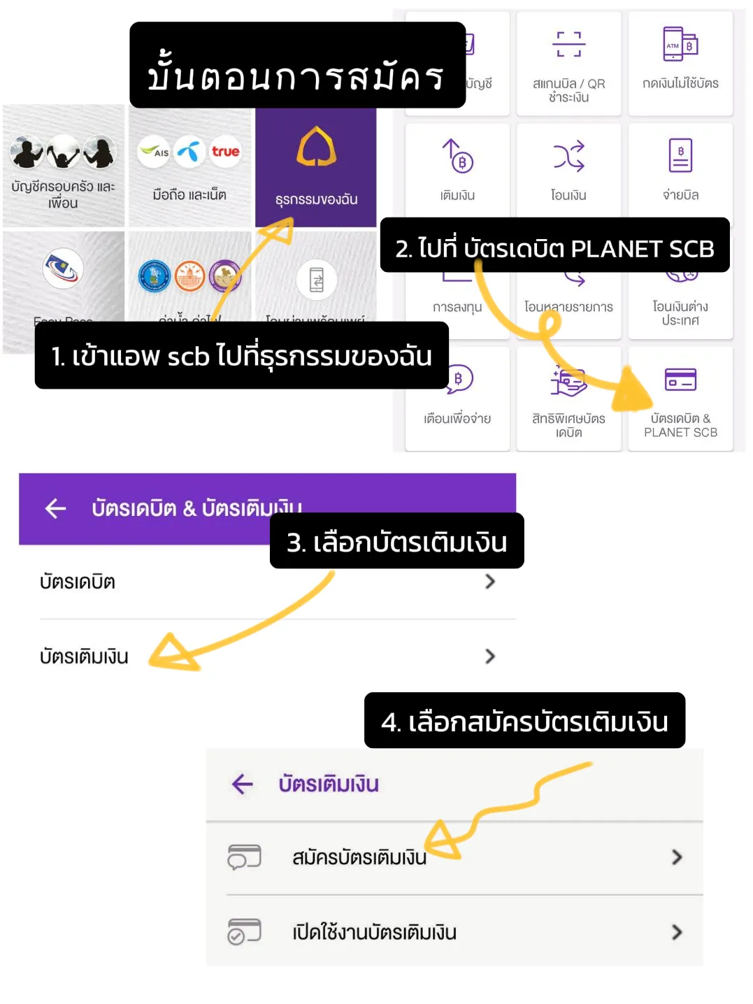 สมัคร Travel Card By SCB Planet ง่ายๆผ่านแอพ | แกลเลอรีที่โพสต์โดย ...