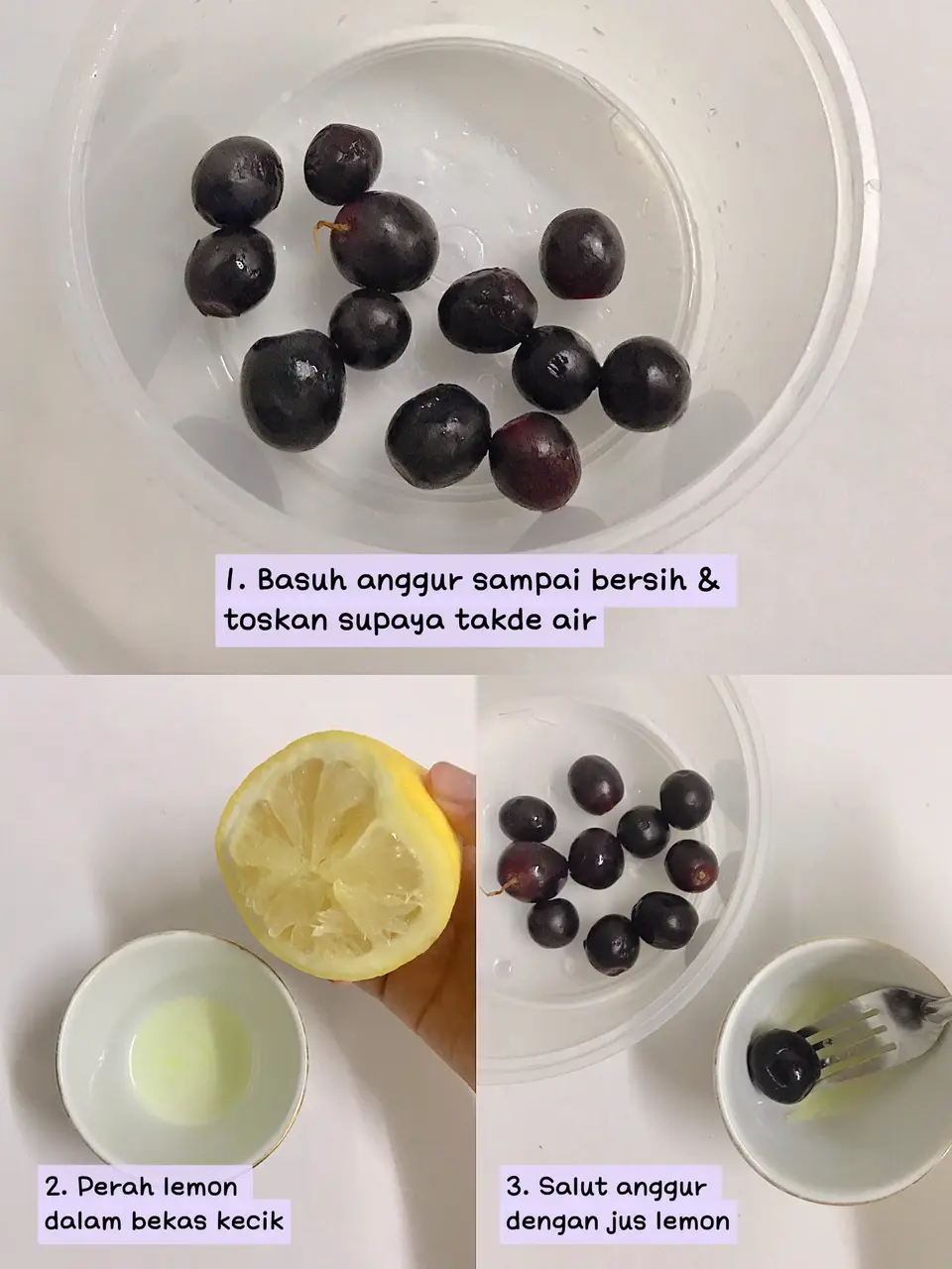 Easiest snack to replace candy 🍇 | Galeri disiarkan oleh Puteri Hazwani ...