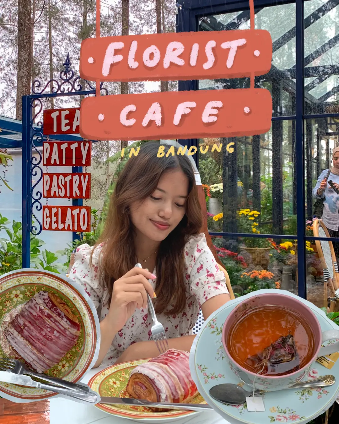 Ngeteh dengan View Hutan Pinus! Secantik ini?!🤍🌸 | Galeri diposting oleh sally | Lemon8