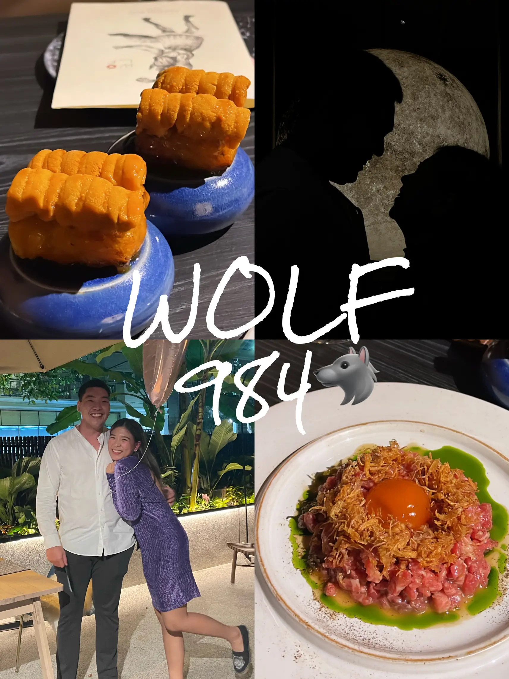WOLF 984 "ร้านพระจันทร์" สุดโรแมนติกที่คู่ควรแก่การไปเดท🐗🌗 | แกลเลอรีที่โพสต์โดย np :•) | Lemon8