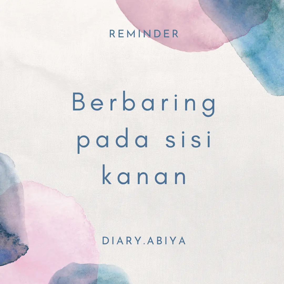 DAILY REMINDER | Jangan Tidur Dulu ! | Galeri disiarkan oleh Abiya | Lemon8