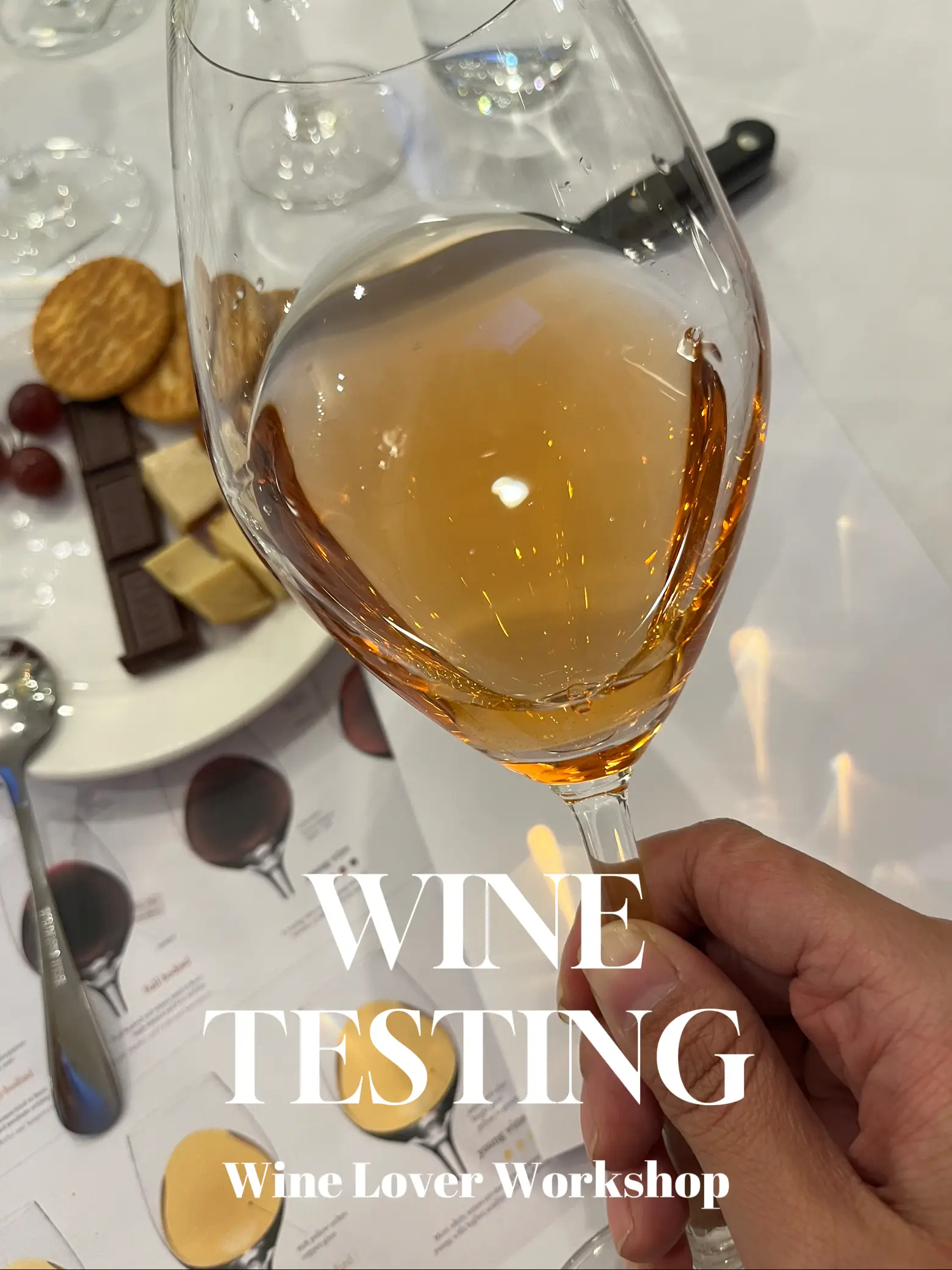 WINE TESTING WORKSHOP 🍷 | แกลเลอรีที่โพสต์โดย TinaDarling | Lemon8
