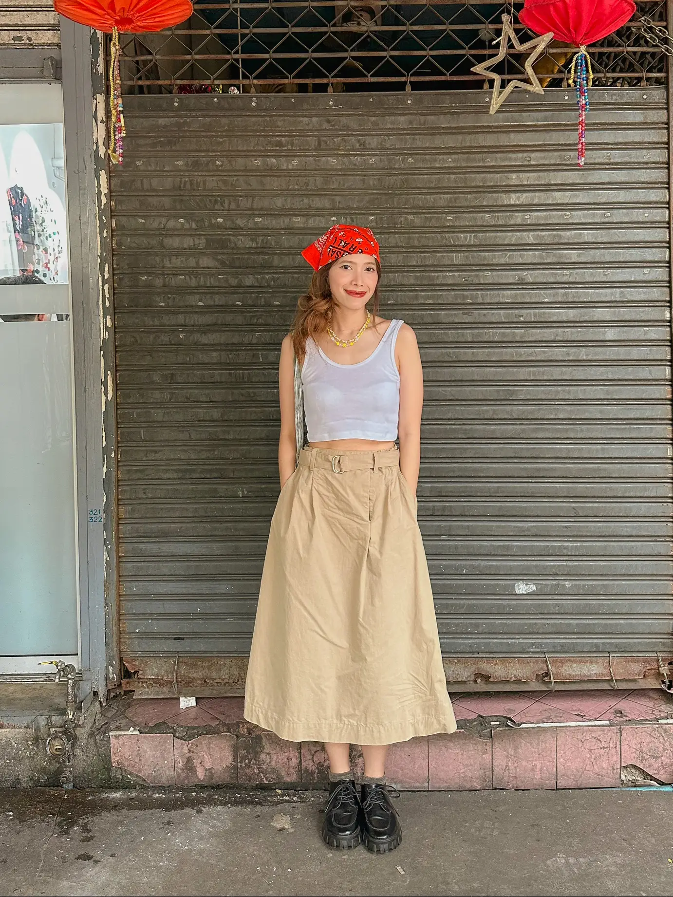 OOTD LOOKS (JJ จตุจักรหน้าร้อน🚨🚗) | แกลเลอรีที่โพสต์โดย asma.ntd | Lemon8