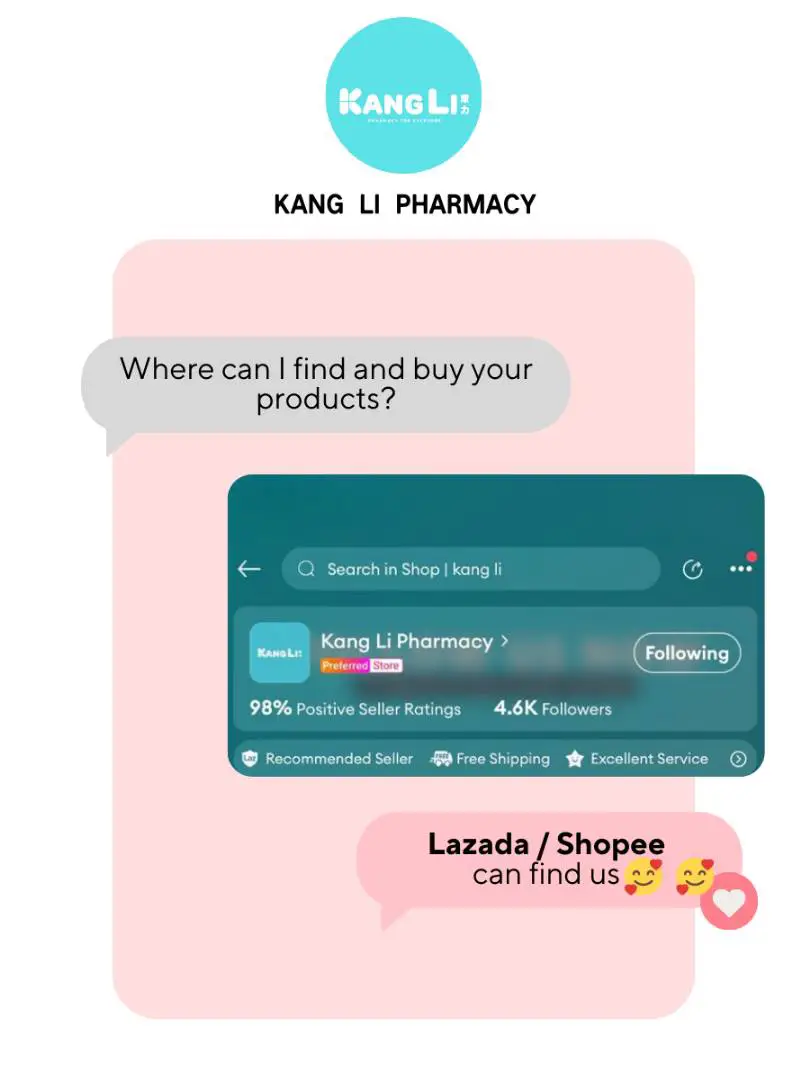 🇲🇾 Kang Li Pharmacy | Galeri disiarkan oleh KangLi Pharmacy | Lemon8